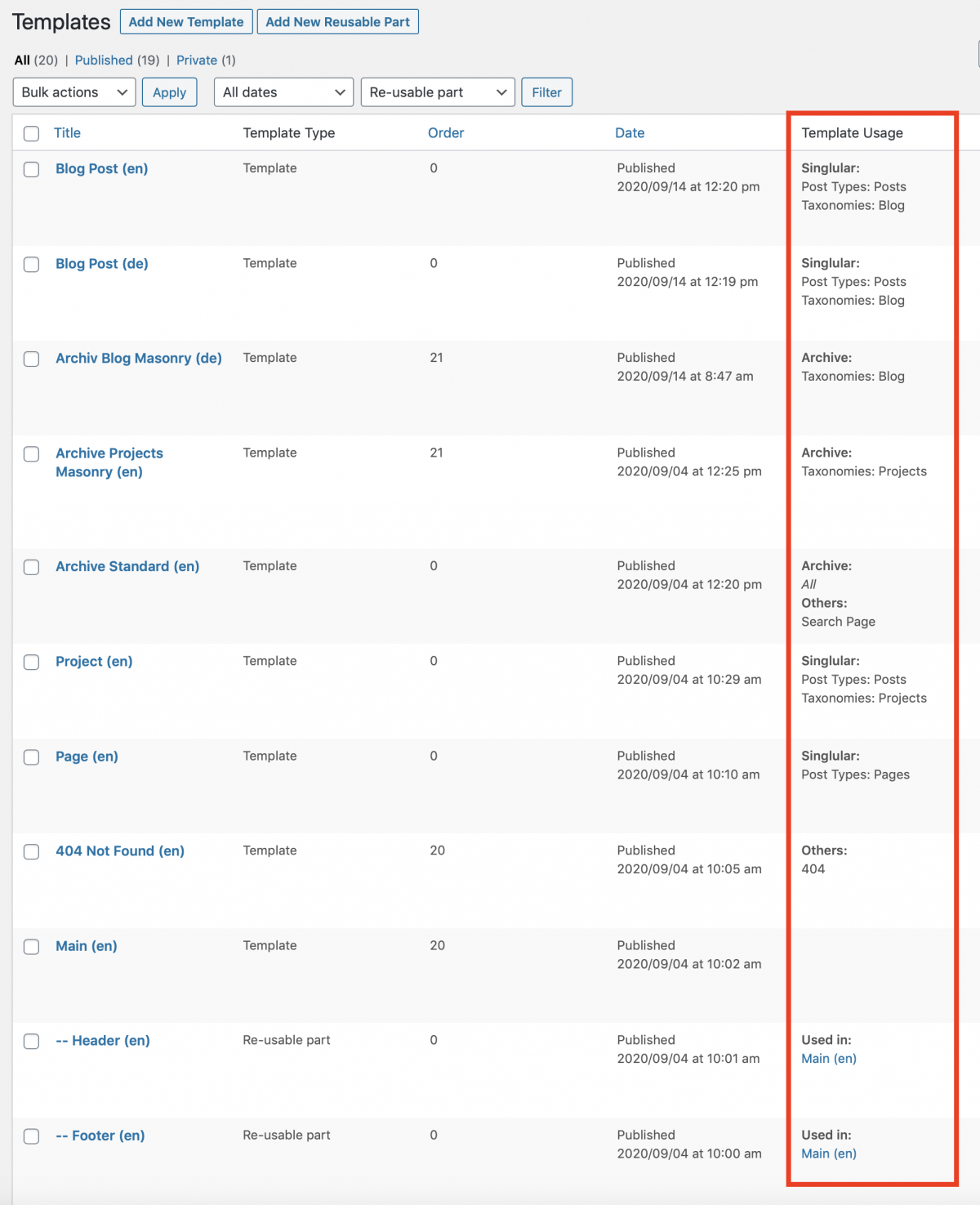 Matthias Altmann • Code Snippet: Oxygen Template Usage